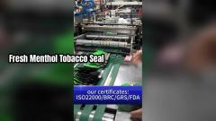US-Patented Menthol Tobacco Bags: Odor-Seal Moisture-Proof for Freshness & Compliance Assurance