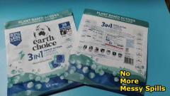 Leak-Proof Laundry Capsules Zipper Bags for Mess-Free Household Storage Needs