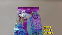 Clear Protective Plastic Bags for Stickers Storage & Wholesale Retail Packaging