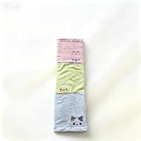 Quality Three-Color Spliced Button-Link Hand Towel Made of Microfiber Coral Fleece for for sale