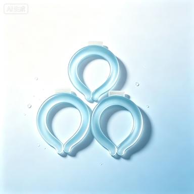 Quality Reusable Cooling Neck Ring with PCM Phase-Change Material, Ergonomic U-Shaped Design, and No Refrigeration Required for sale