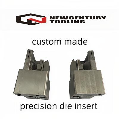 China Precision CNC Machined H13 Hardened Steel Mold Insert with HRC 48-52 Hardness and +/-0.005mm Tolerance for Automotive Injection Molding for sale