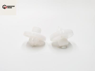 China ABS Automotive Interior Trim Clip 20mm Stem Diameter Injection Molded Parts 12N Retention for sale