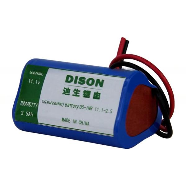 Quality NMC Cylindrical Lithium ion battery 10.8V 2.6Ah 2C Discharge Rate Battery Pack for sale