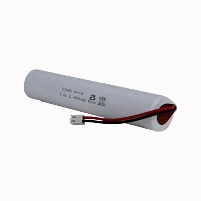中国 高温70C NiCd D 3.6V 4500mAh 充電電池 パック 0.2C 放電率 販売のため