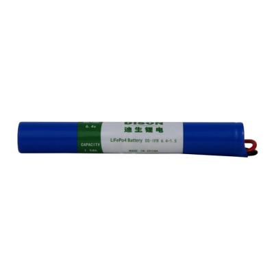 China Laagtemperatuur IFR32700 6.4v 6000ah Lifepo4 batterij voor noodverlichting Te koop