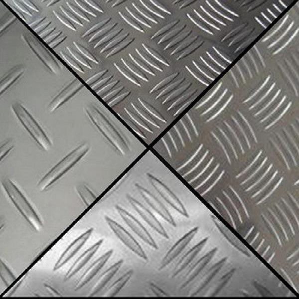 Aluminium Sheet Five Bar Aluminum Stair Steps Bus Floor Plate Sheet 1060 5052 3003 1050 Checkered Floor Tread Aluminum Non-Slip Plate