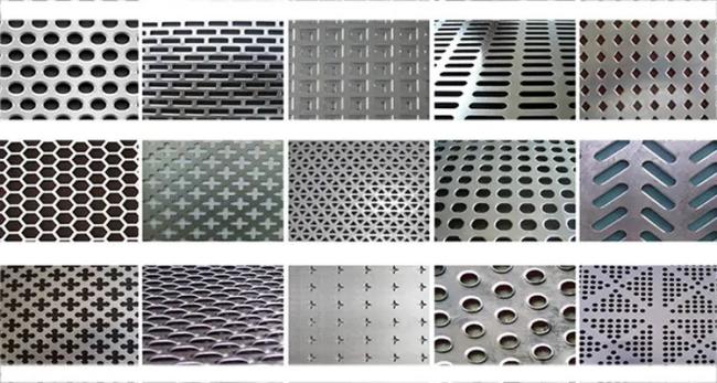 Perforated Metal Panel Aluminum Sheet Plate 2.5 mm Hole Diameter for Building Facades