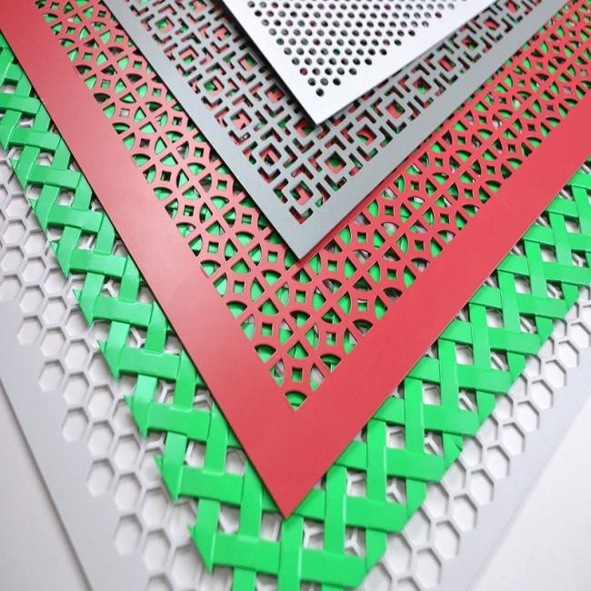 Custom Design Aluminum Mesh Perforated Metal Sheet for Decoration