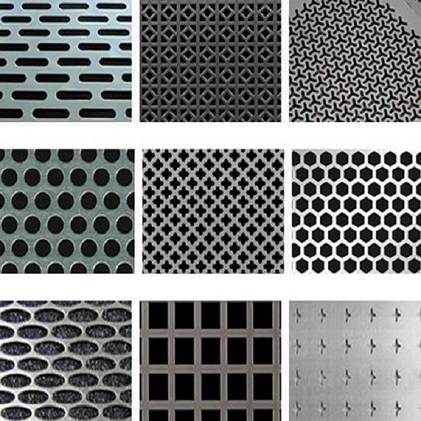 Slotted Perforated Decorative Metal Sheet Expanded Wire Mesh Sheet Aluminum Sheet Plate