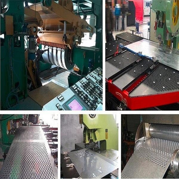 Widely Used Aluminum Perforated Metal Panel Galvanized Stainless Perforated Plate Sheet