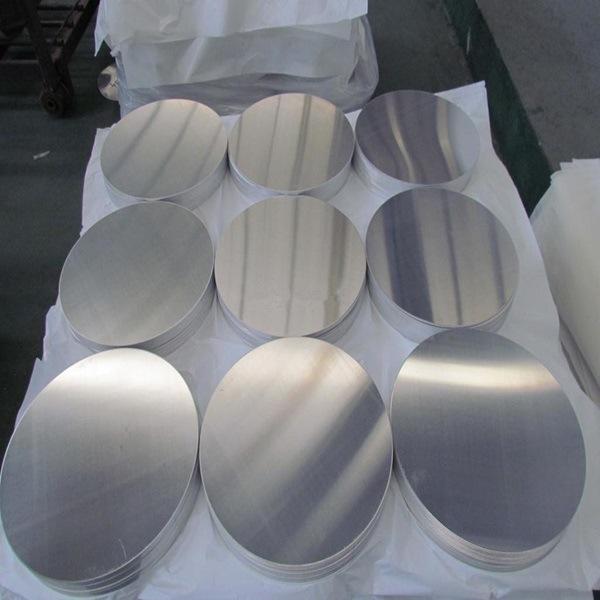 A1100 1050 1060 Aluminum Sheet Circle Die Casting Customized Size for Road Sign