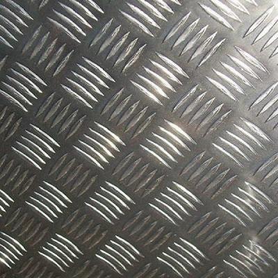 China 3003 3105 5052 Customized Embossed Aluminum Alloy Sheet Brite Finish Checkered Plate for sale