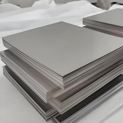 China Grade1 Gr2 Gr3 Gr5 Gr7 Titanium Plates 1mm 2.5mm 3mm Brushed Titanium Sheets for sale