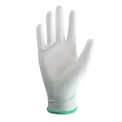 Cina Safety Inspection Cotton ESD White Grey Hand Antistatic Gloves For Electronics in vendita