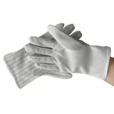 Cina PU Coated ESD Safety Gloves Black Grey Colors Breathable Work Gloves in vendita