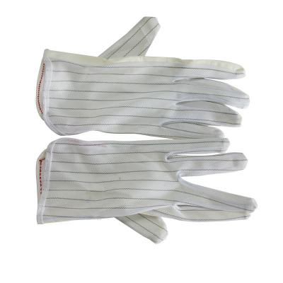 Cina Nylon PU Lightweight Gloves ESD Anti Static Black PU Coated Safety Work Gloves in vendita