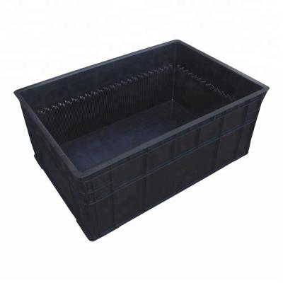 中国 Industrial Anti Static ESD Safe Box Conductive Plastic Bin Container Tote 販売のため