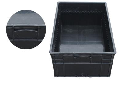 China Industrial Anti Static ESD Safe Box Conductive Plastic Bin Container Tote en venta