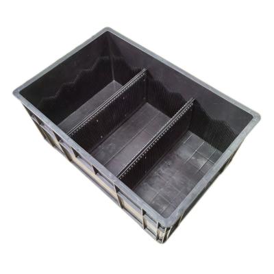China 400x300x270 Conductive Antistatic ESD Electronics Storage Tray For PCB Component en venta
