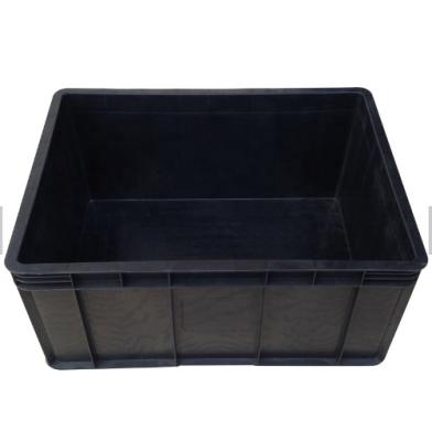 Cina Electronic SMT Rack ESD Storage Box Black Conductive Plastic Circulation Antistatic in vendita