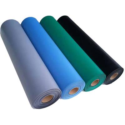 Cina Electronic Manufacturing Services ESD Table Mat 120cm X 60cm Blue Black Grey Green in vendita