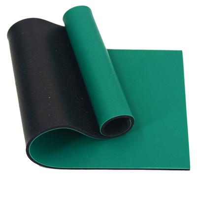 Cina Blue Black Grey Green ESD Rubber Mat For Electronic Assembly 120cm X 90cm in vendita