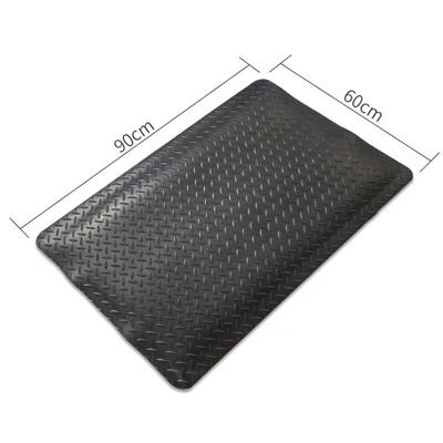 Cina Black And Yellow Antistatic Conductive Cleanroom ESD Anti Fatigue Mat With Lock in vendita