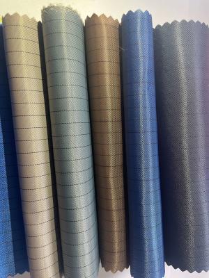 China 5mm Strip ESD Fabrics Clean Room Antistatic Free Polyester ESD Safety Anti-Static Fabric for sale