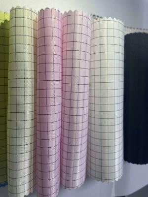 China 5mm Strip Cloth Anti Static Polyester Conductive Cleanroom Cloth Antistatic ESD Fabric Te koop