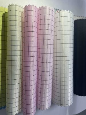 China 5mm Strip Cloth Anti Static Polyester Conductive Cleanroom Cloth Antistatic ESD Fabric Te koop