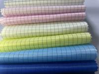 China Customization Durable Anti Static ESD White Keep Warm Wadding Polyester Fabric Wadding Padding for sale