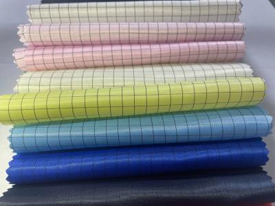 China Conductive ESD Flame Retardant Fabric Anti Static Waterproof Poly Cotton FR Twill Fabric For Workwear en venta
