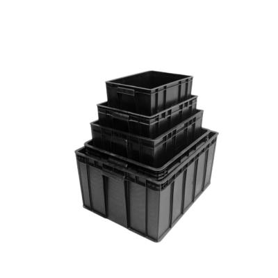 China Esd runzelte Kasten-Plastikbehälter ESD antistatisches PWB, das Esd transparenten Tray Anti Static Storage Boxes für PWB verpackt zu verkaufen