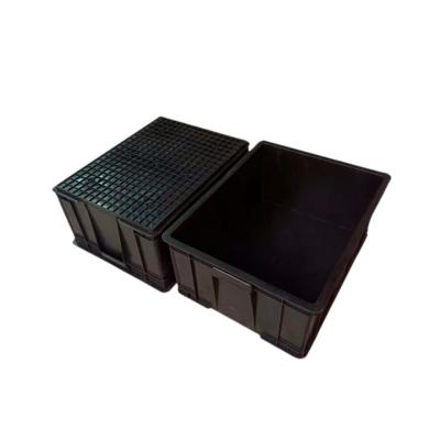 China Esd runzelte Kasten-Plastikbehälter ESD antistatisches PWB, das Esd transparenten Tray Anti Static Storage Boxes für PWB verpackt zu verkaufen