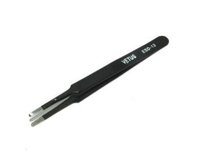 Cina Pinzette durevoli industriali di ESD Vetus Lash Tweezers Stainless Steel Curved in vendita