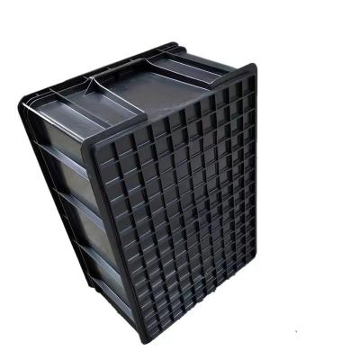 Cina Piccolo plastica sicuro di ESD scatola la laminazione lucida dell'anti recipiente statico di 350*265*125mm in vendita