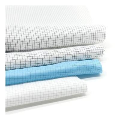 China Poliéster estático das telas do ESD da sala de limpeza o anti encolhe a tela resistente à venda