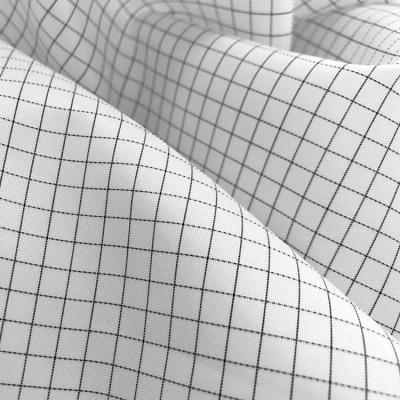China matérias têxteis estáticas da gabardina das telas do quarto desinfetado de 100d*100d anti ESD à venda