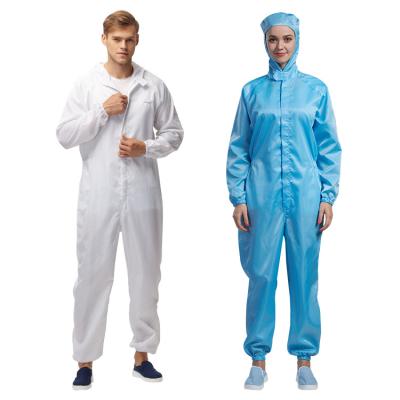 中国 ESDの製造業者のクリーンルームの反静的な衣服のエプロン仕事着 販売のため