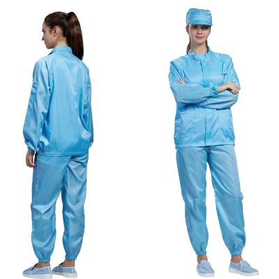 Cina Cappotto sterile del laboratorio dell'anti locale senza polvere statico elettronico del vestito ESD di estate in vendita