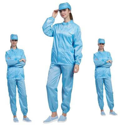 Cina Cappotto sterile del laboratorio dell'anti locale senza polvere statico elettronico del vestito ESD di estate in vendita