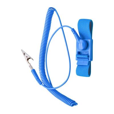 China Electronic Anti Static ESD Wrist Strap Components Repair Stainless Steel for sale