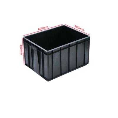 Cina SMT tormenta la laminazione lucida del PWB di stoccaggio ESD di plastica dei recipienti sicuri neri delle scatole in vendita