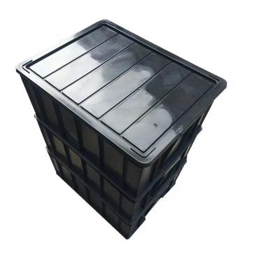 China Componente seguro plástico reciclado dos PP do carretel de SMT dos escaninhos do ESD com tampa à venda
