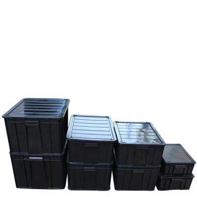 China Componente seguro plástico reciclado dos PP do carretel de SMT dos escaninhos do ESD com tampa à venda