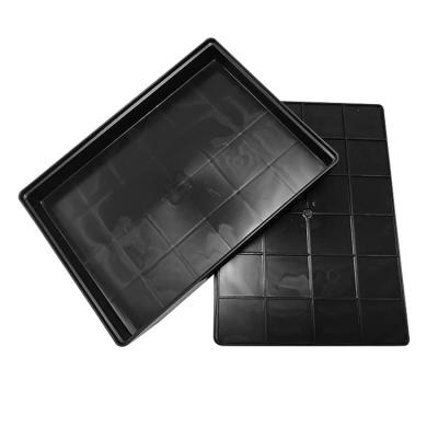 中国 SMTの棚ESDの安全なプラスチックの箱は無臭の皿PCB ESD構成箱を平方する 販売のため