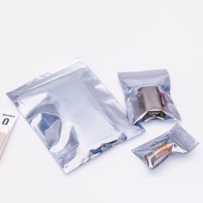 Cina Radura di plastica proteggente statica Mylar della chiusura lampo della saldatura a caldo della borsa della carta kraft ESD in vendita