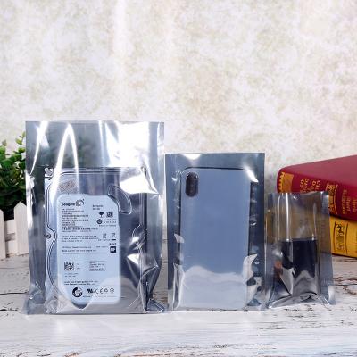 China ESD Gusset Static Bags Electronics Aluminum Foil ESD Plastic Bag for sale