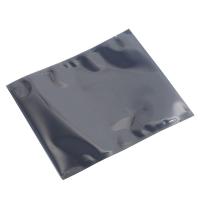 China ESD Anti Static Shielding Zip Lock Flat Bag 0.075mm for Semiconductor Packaging for sale